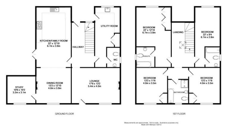 The Waltons House Floor Plan